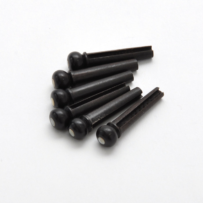 Ebenholz Bridge Pins | Archtop, Jazz | Stege, Saitenhalter | Hardware ...