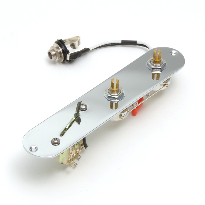 Rockinger Pre-Wired Assembly for 3-Way Tele, Angled Switch | Pre-Wired ...